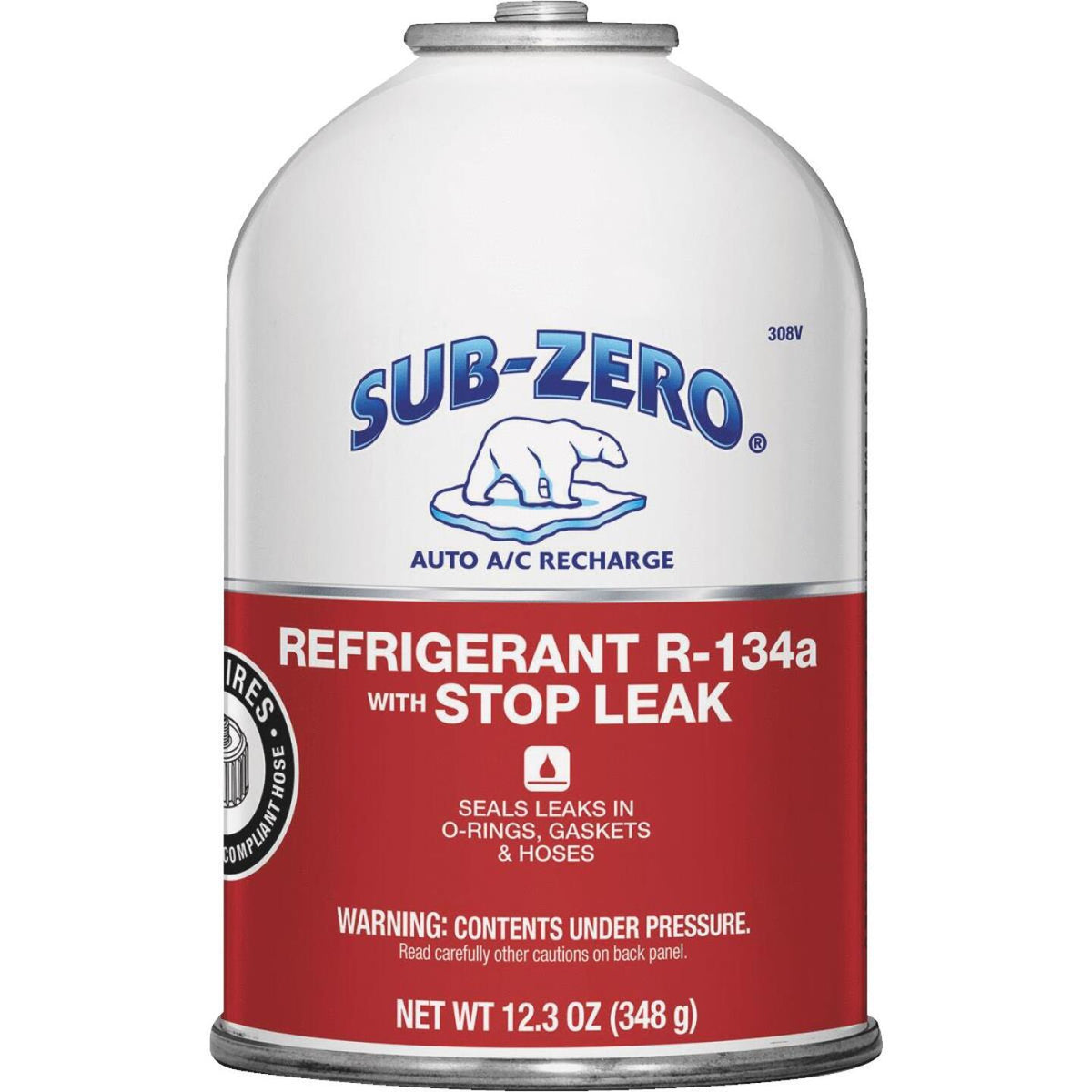 Quest Sub-Zero 12 Oz. R-134a Refrigerant with Stop Leak - Pomona Park, FL - Hill's Hardware ...