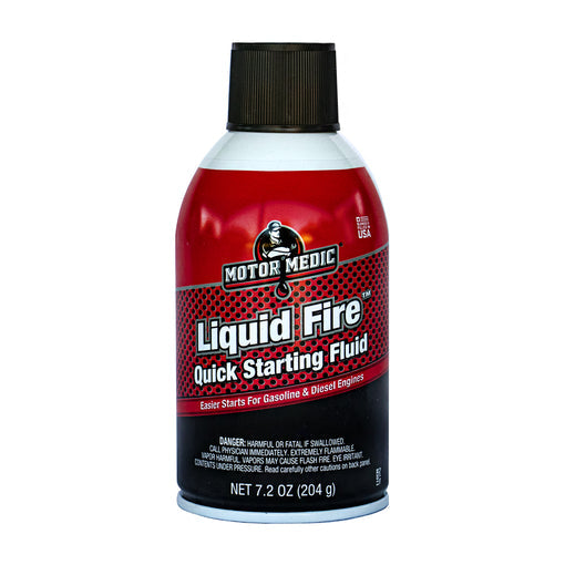 Motor Medic® Liquid Fire™ Quick Starting Fluid - Pomona Park, FL - Hill ...